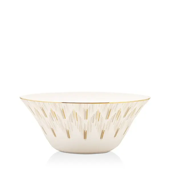 Prouna Luminous Serving Bowl - Gold