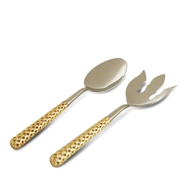 L'Objet Braid Serving Set - Gold