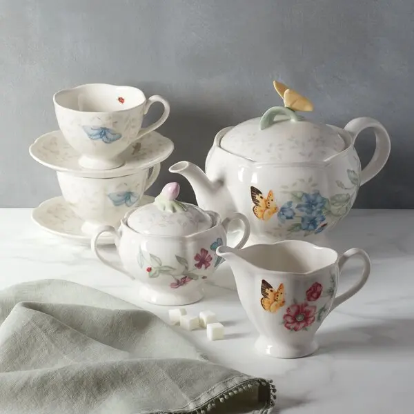 LENOX Butterfly Meadow 7-piece Tea Set