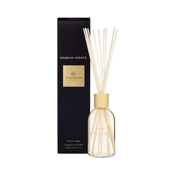 GLASSHOUSE FRAGRANCES Arabian Nights 8.4 Fl. Oz. Fragrance Diffuser - Black