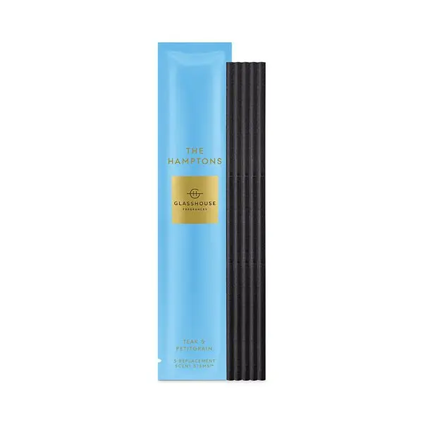 GLASSHOUSE FRAGRANCES The Hamptons Replacement Scent Stems - Blue