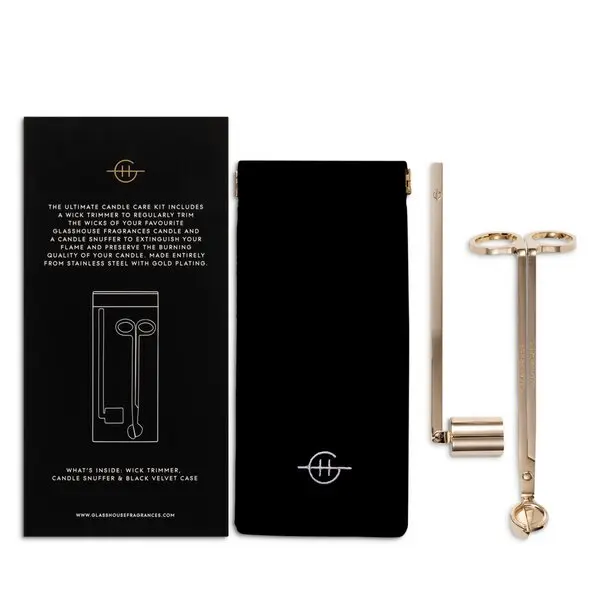 GLASSHOUSE FRAGRANCES Candle Care Set