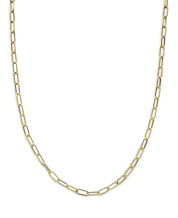 David Yurman Dy Madison Chain Necklace - Gold
