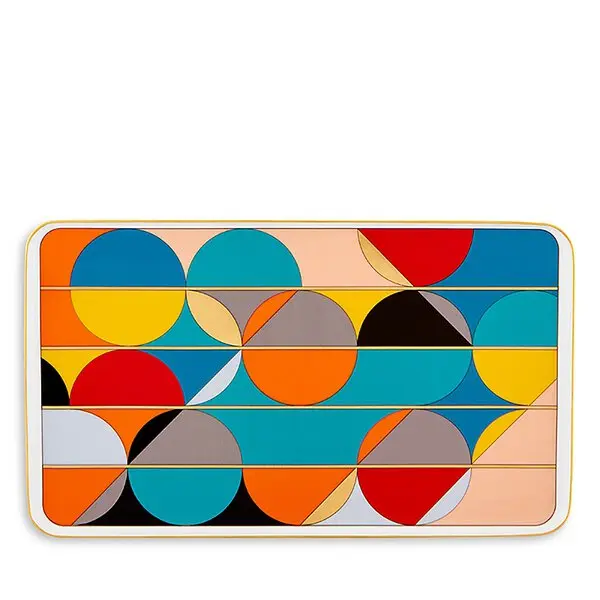 VISTA ALEGRE Futurismo Rectangular Tray Small - Multi