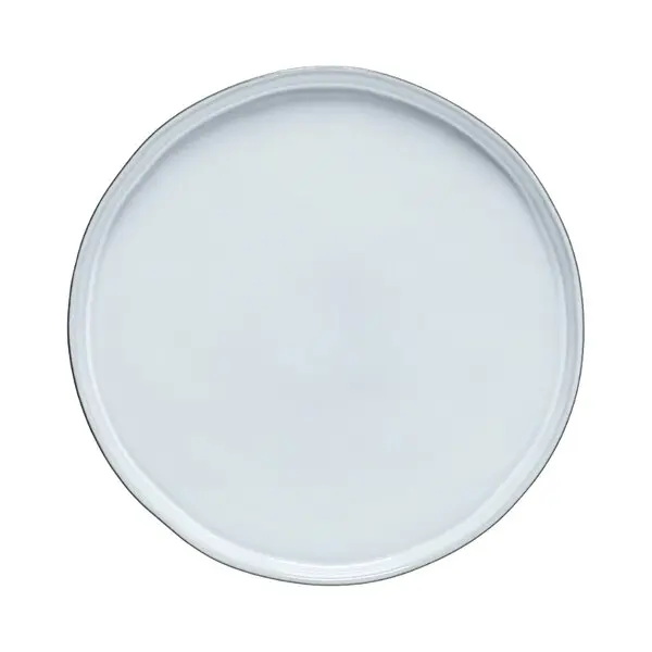 COSTA NOVA Lagoa Eco Gris Dinner Plate - White