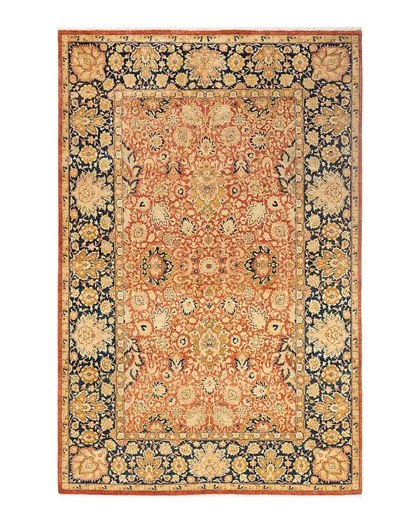Bloomingdale'S Mogul Area Rug, 6'1 X 9'4 - Orange