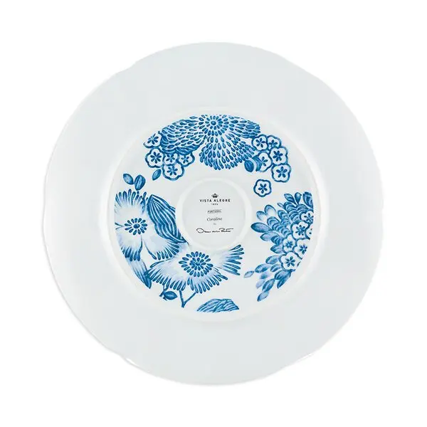 VISTA ALEGRE Coralina Charger Plate Exclusive - Blue