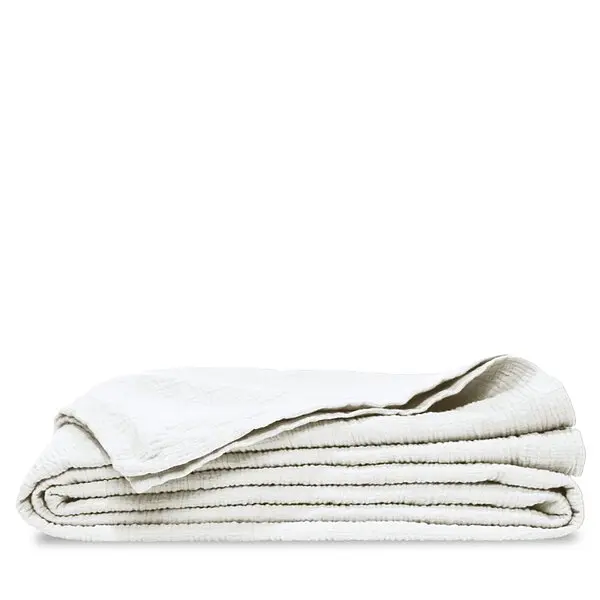 AMALIA HOME COLLECTION Rumo Bedspread, Queen Exclusive - White