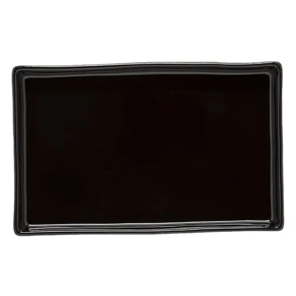 COSTA NOVA Lagoa Eco Gris Rectangular Tray - Black
