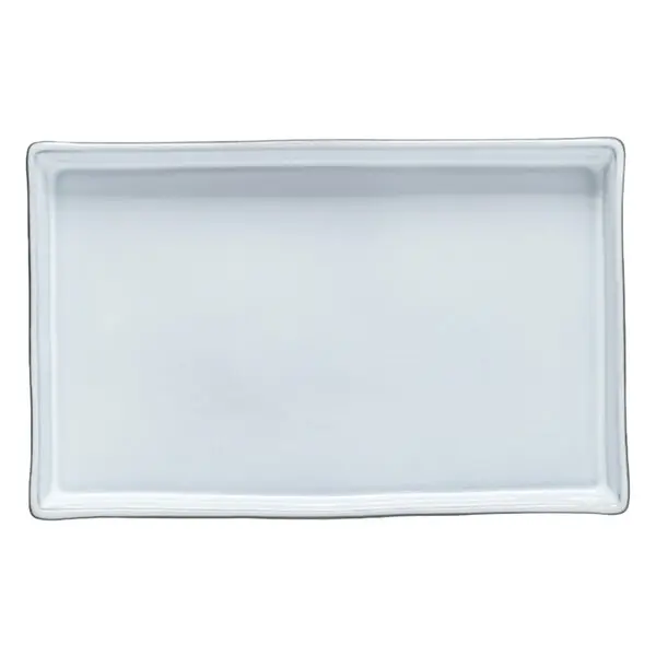 COSTA NOVA Lagoa Eco Gris Rectangular Tray - White