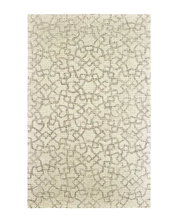 ORIENTAL WEAVERS Tallavera 55608 Area Rug, 5' X 8 - Tan/ivory