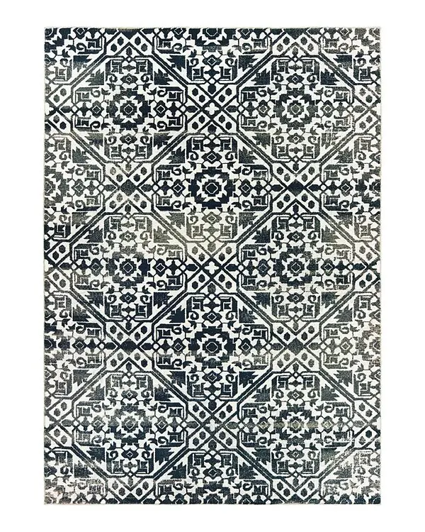 ORIENTAL WEAVERS Bowen 5506e Area Rug, 7'10 X 10'10 - Navy/ivory