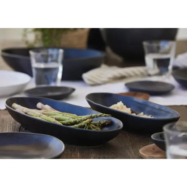 COSTA NOVA Livia Oval Platter - Black