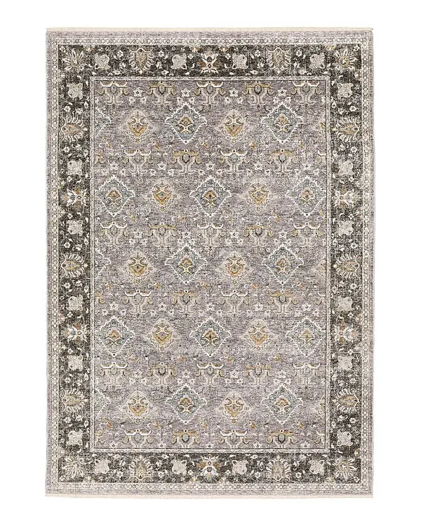 ORIENTAL WEAVERS Maharaja 091e1 Runner Area Rug, 2'3 X 7'6 - Grey