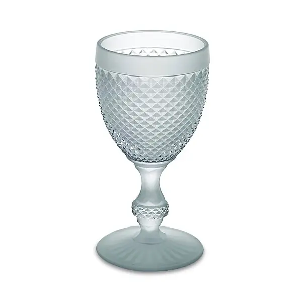 VISTA ALEGRE Bicos Bicolor White Matte And Gloss Goblet - Multi