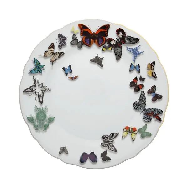 VISTA ALEGRE Butterfly Parade Christian Lacroix Dinner Plate - Misc