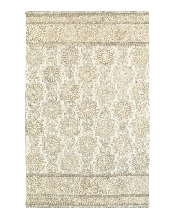 ORIENTAL WEAVERS Craft 93002 Area Rug, 5' X 8 - Ash/sand