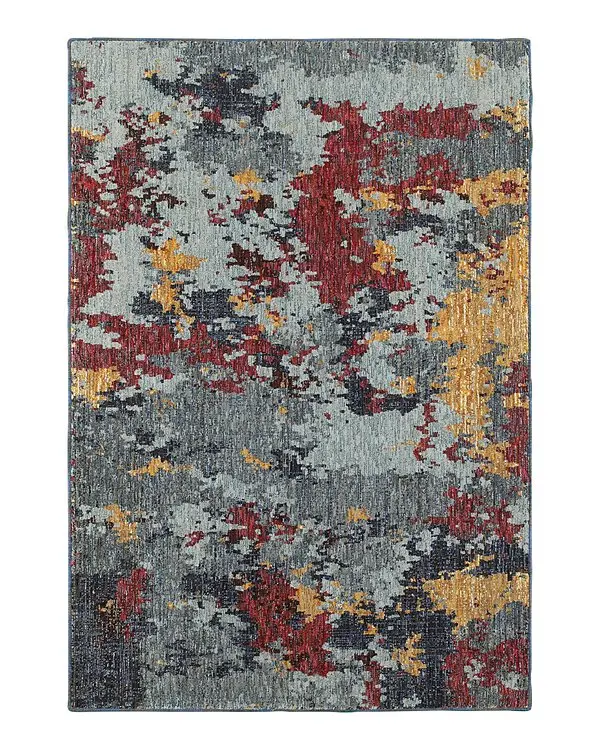 ORIENTAL WEAVERS Evolution 8036c Area Rug, 3'3 X 5'2 - Blue/red