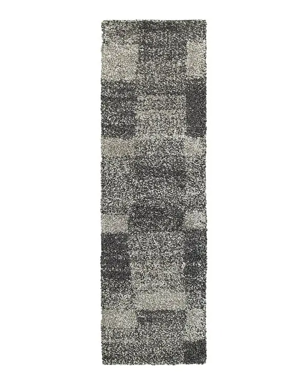 ORIENTAL WEAVERS Henderson Shag 531z Runner Rug, 2'3 X 7'6 - Gray/charcoal