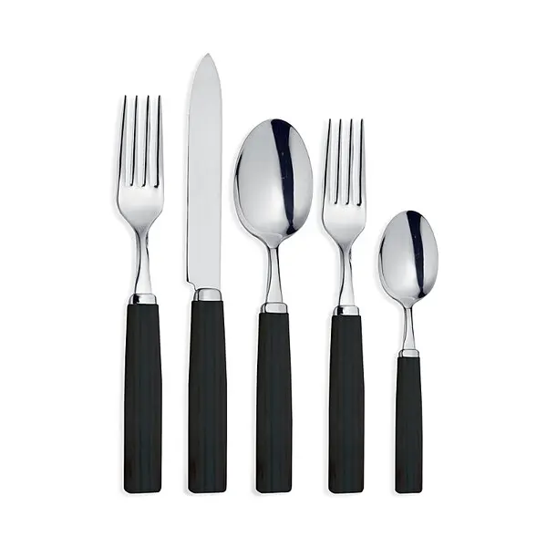 BROGGI Dakar Wenge 5 Piece Place Setting - Black