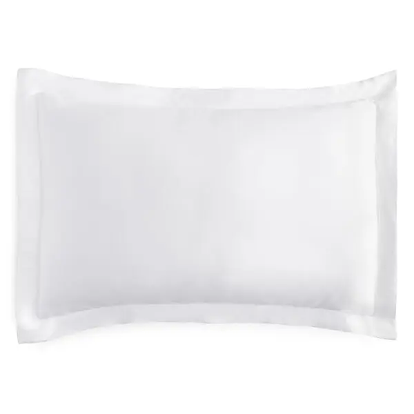 AMALIA HOME COLLECTION 420tc Sateen Hemstitch King Sham, 2-piece Set - White