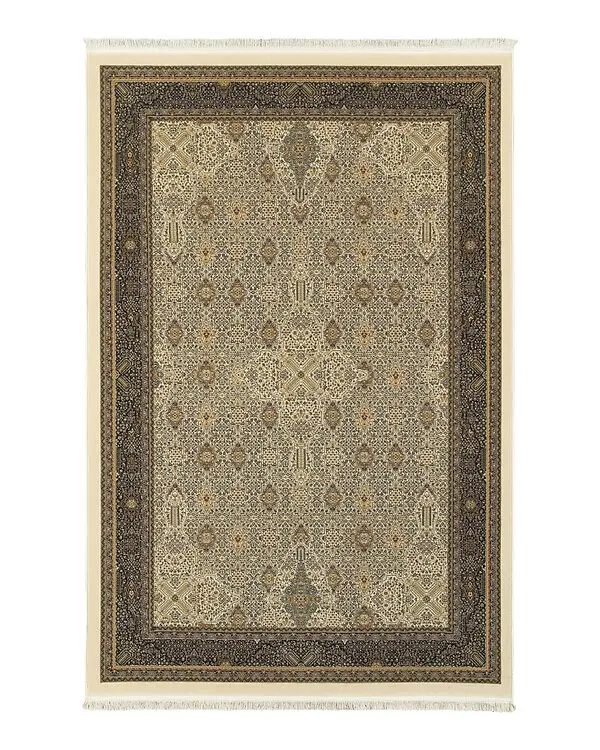ORIENTAL WEAVERS Masterpiece 1335i Area Rug, 6'7 X 9'6 - Ivory/navy