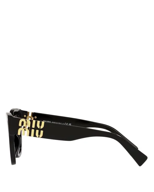 Miu Miu Cat Eye Sunglasses, 51mm - Black Gradient