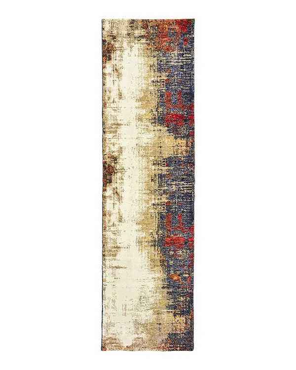 ORIENTAL WEAVERS Evolution 8001a Runner Rug, 2'3 X 8 - Ivory/multi