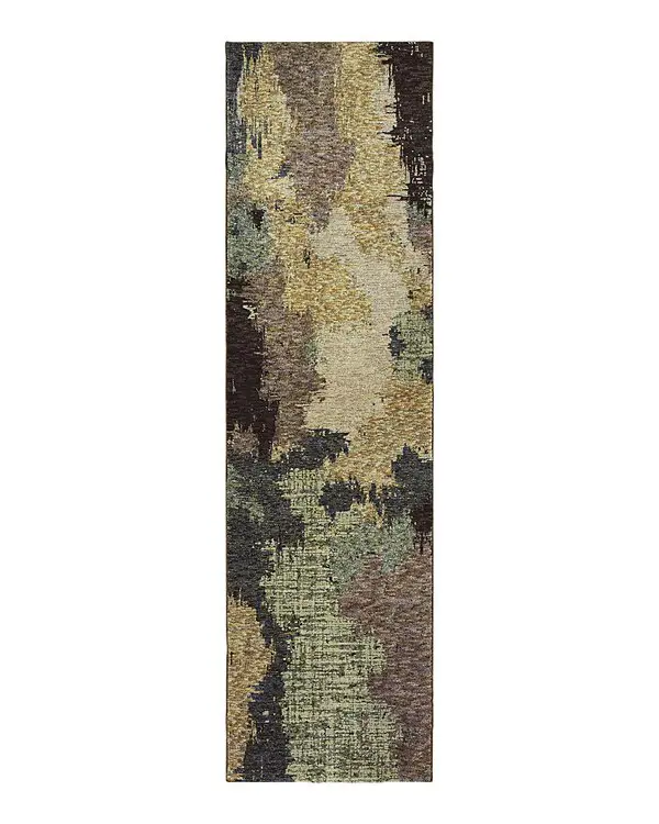 ORIENTAL WEAVERS Evolution 8011b Runner Rug, 2'3 X 8 - Blue/brown