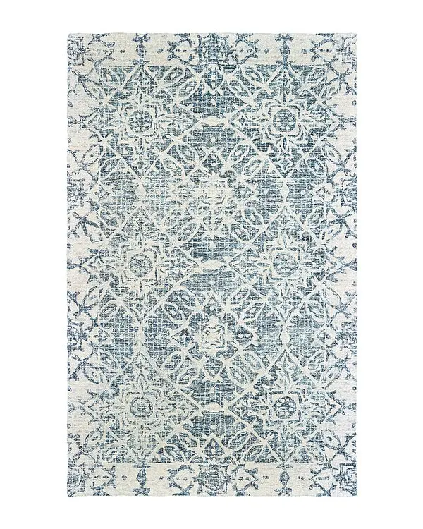 ORIENTAL WEAVERS Tallavera 55603 Area Rug, 3'6 X 5'6 - Blue/ivory