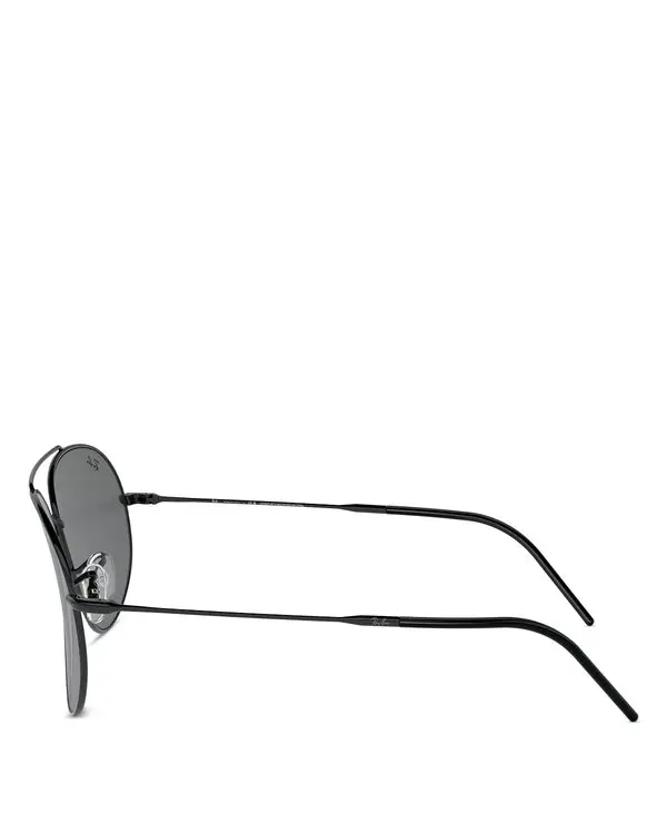 Ray-ban Aviator Reverse 62mm Sunglasses - Black