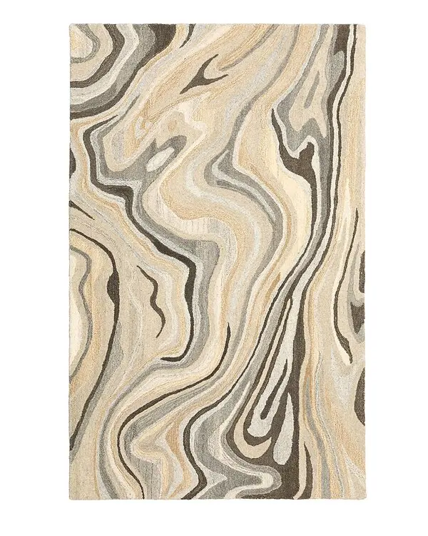 ORIENTAL WEAVERS Anastasia 68007 Area Rug, 8' X 10 - Beige/charcoal