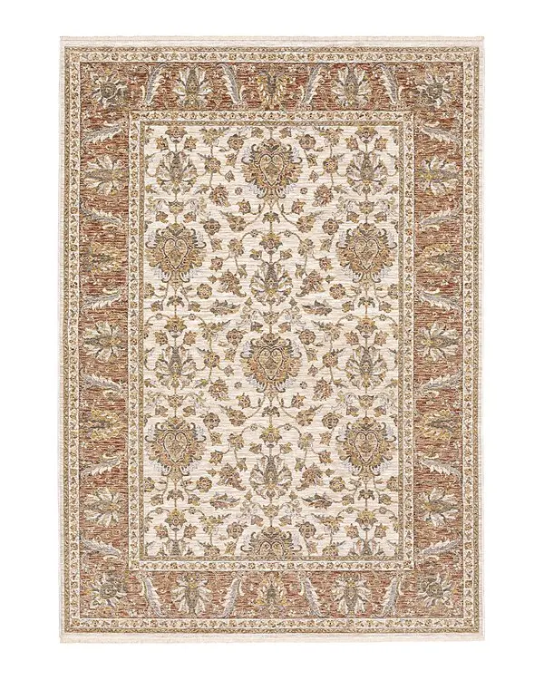 ORIENTAL WEAVERS Maharaja 5091q Runner Area Rug, 2'3 X 7'6 - Brown