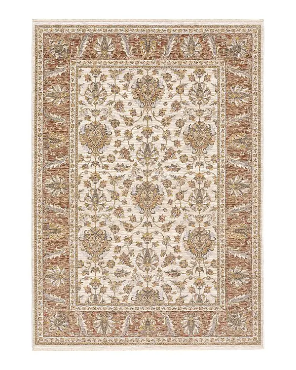 ORIENTAL WEAVERS Maharaja 5091q Area Rug, 6'7 X 9'6 - Brown