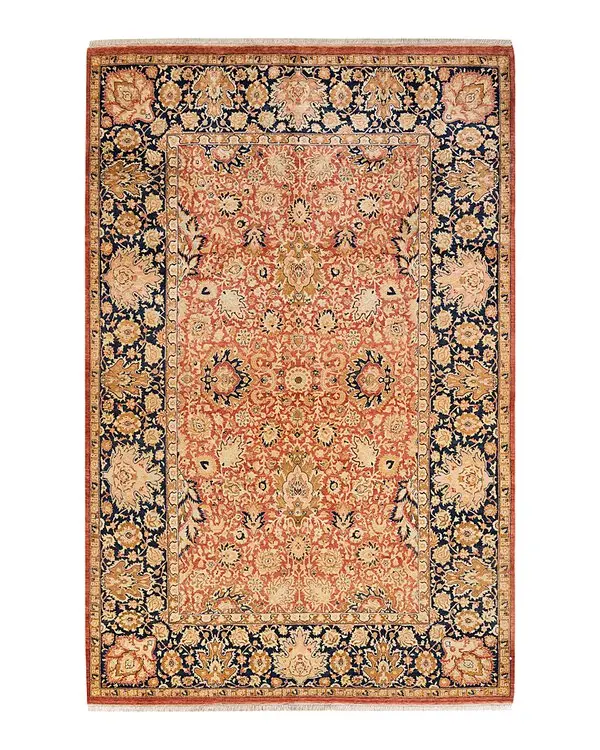 Bloomingdale'S Mogul Area Rug, 6'2 X 9'5 - Orange