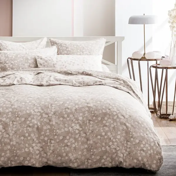 ANNE DE SOLENE Rosee Flat Sheet, Queen - Beige