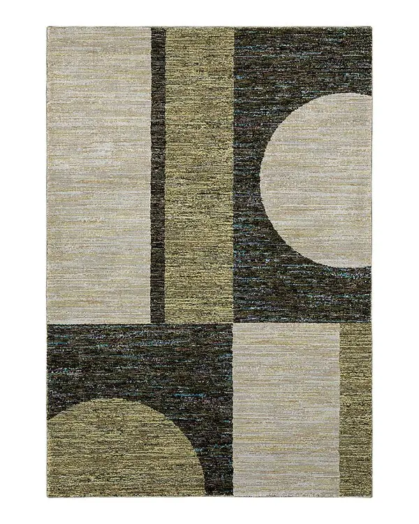 ORIENTAL WEAVERS Strada Str05 Area Rug, 6'7 X 9'6 - Brown