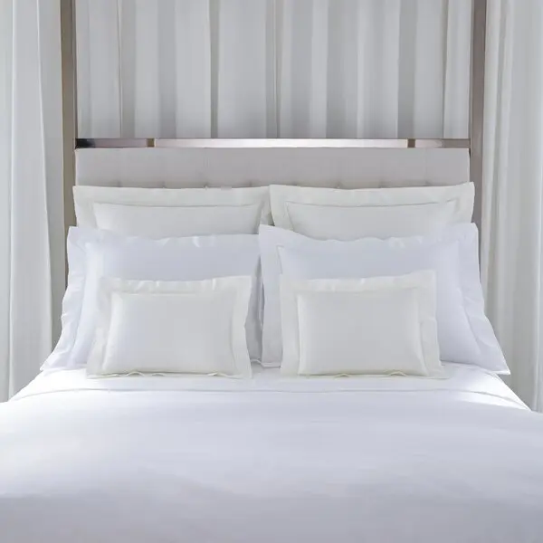 SFERRA Giza 45 Sateen Duvet Cover, King - White