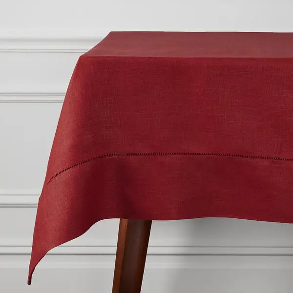 SFERRA Festival Tablecloth, 66 X 140 - Cinnabar