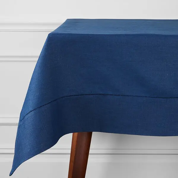 SFERRA Festival Tablecloth, 66 X 140 - Navy