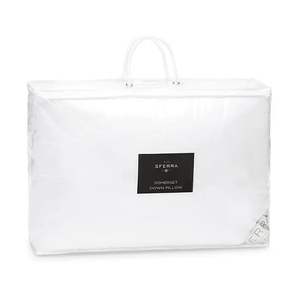 SFERRA Somerset Firm King Down Pillow - White