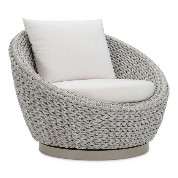 BERNHARDT Savaii Swivel Outdoor Chair