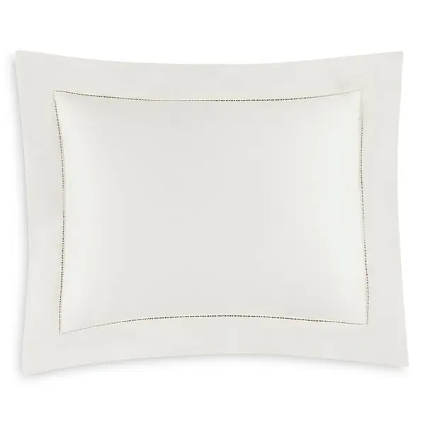 SFERRA Giza 45 Sateen Standard Sham - Ivory