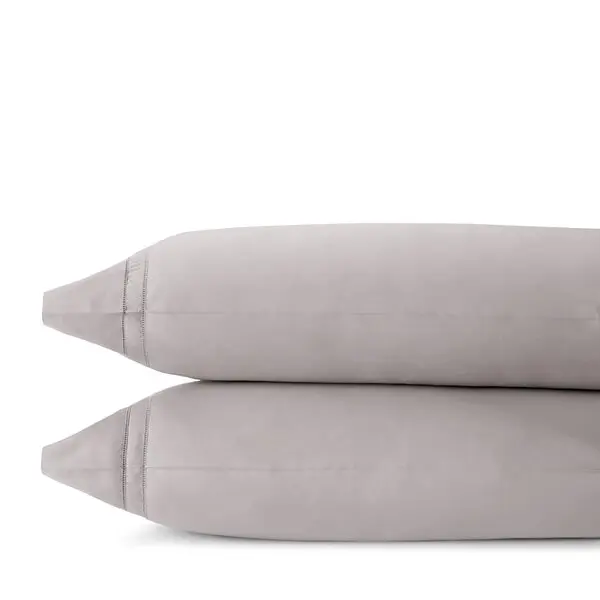 SFERRA Finna King Pillowcase, Pair - Flint