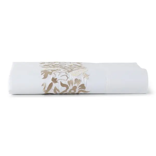 SFERRA Saxon Flat Sheet, King - Champagne