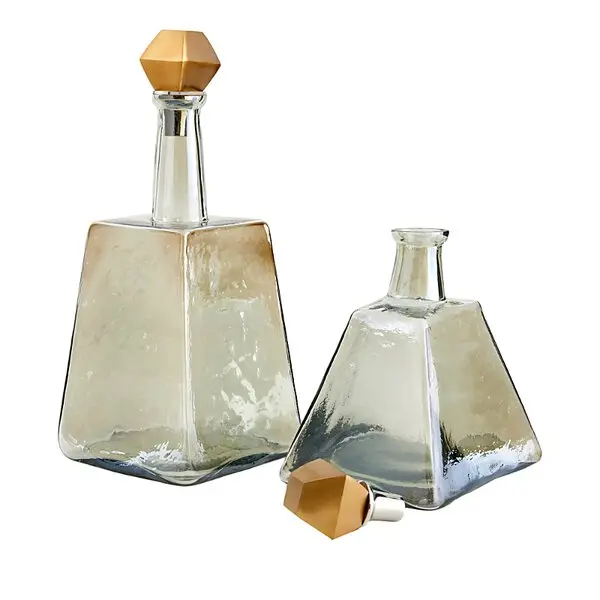 ARTERIORS Preston Decanters, Set Of 2 - Grey
