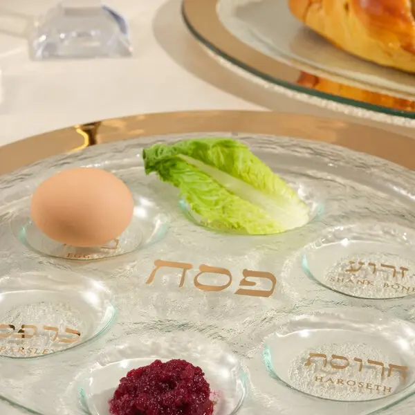 ANNIEGLASS Seder Plate