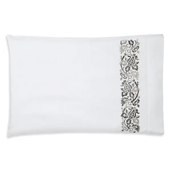 SFERRA Saxon Pillowcase, Standard - Champagne