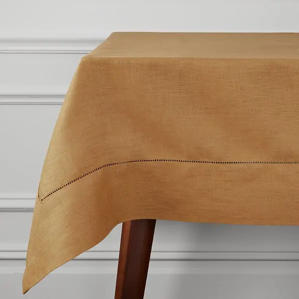 SFERRA Festival Tablecloth, 66 X 106 - Curry