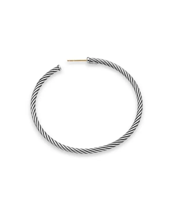 David Yurman Cable Hoop Earrings